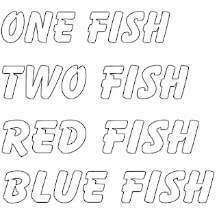 Little Stars Learning: Dr. Seuss One Fish Two Fish Art