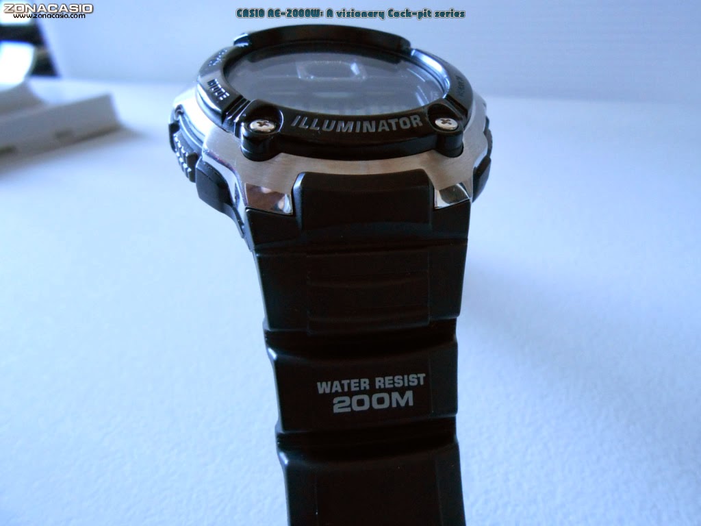 Zona Casio: Prueba: Casio AE-2000W. Un reloj de altos vuelos
