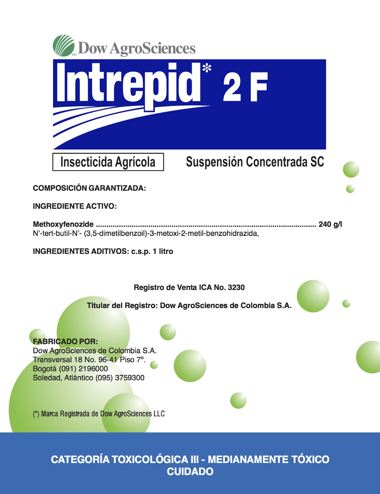 PRODUCTOS DE TECNOLOGIA INCOMPARABLE AL SERVICIO DEL META: INTREPID 2F ...