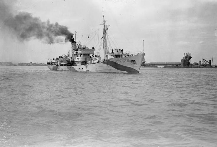 Anti-Submarine Trawlers in WW2: HMT Imperialist FY 126