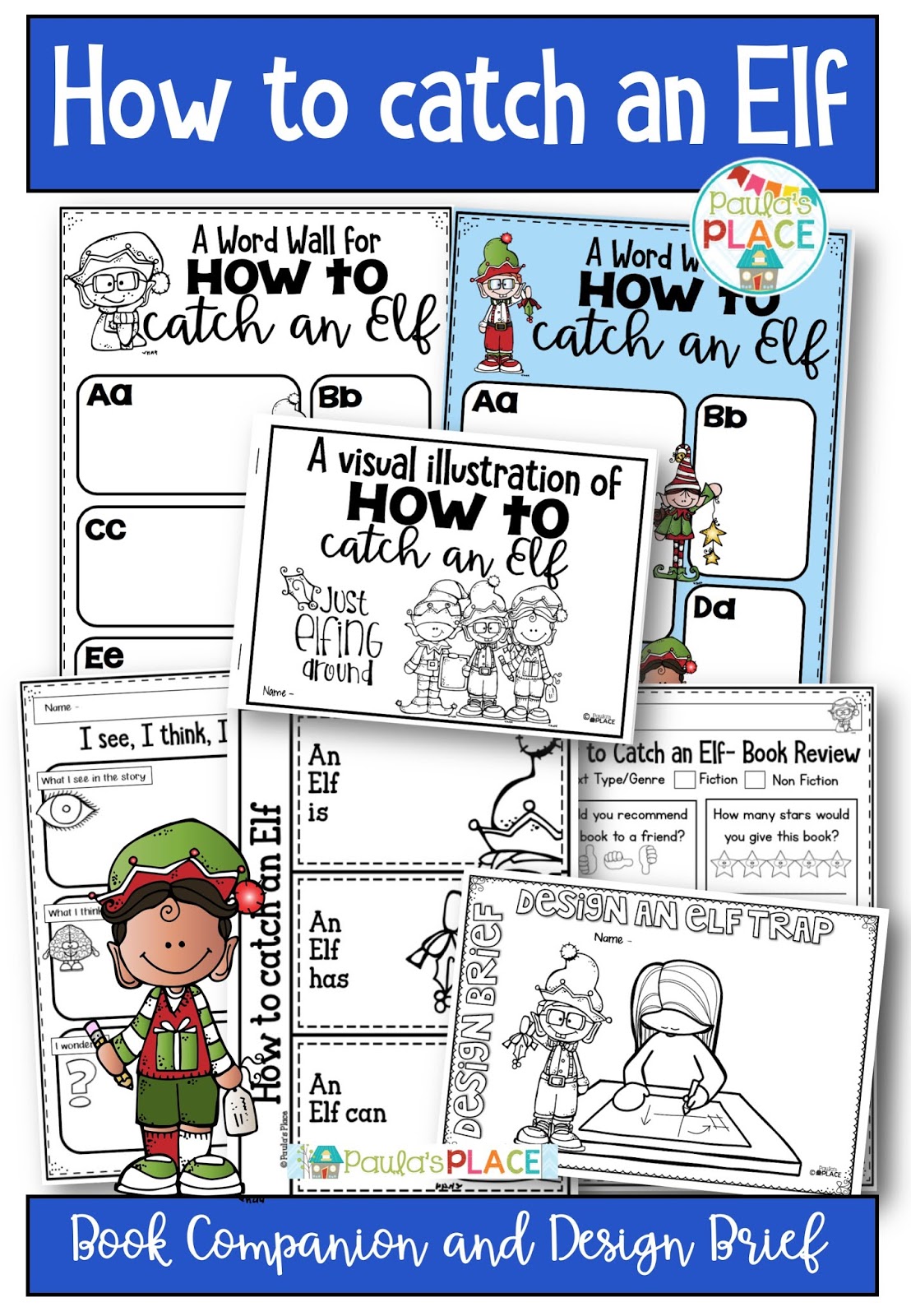Paula's Place Teaching Resources: How to Catch an Elf Book Companion ...