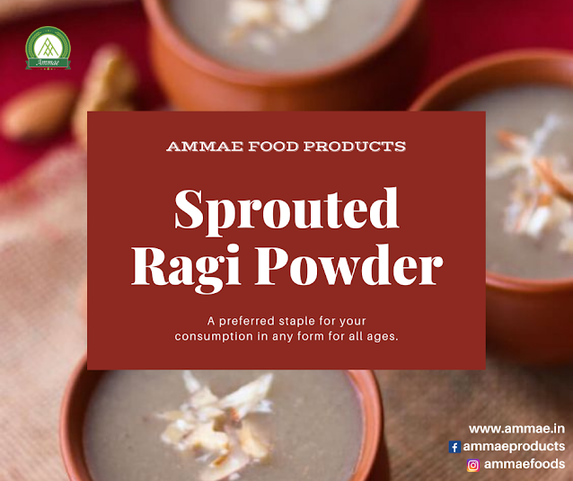 7 Benefits of Sprouted and Roasted Ragi Powder for Babies ~ Ammae Food ...
