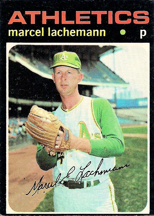 Topps 1971: no. 84 - marcel lachemann