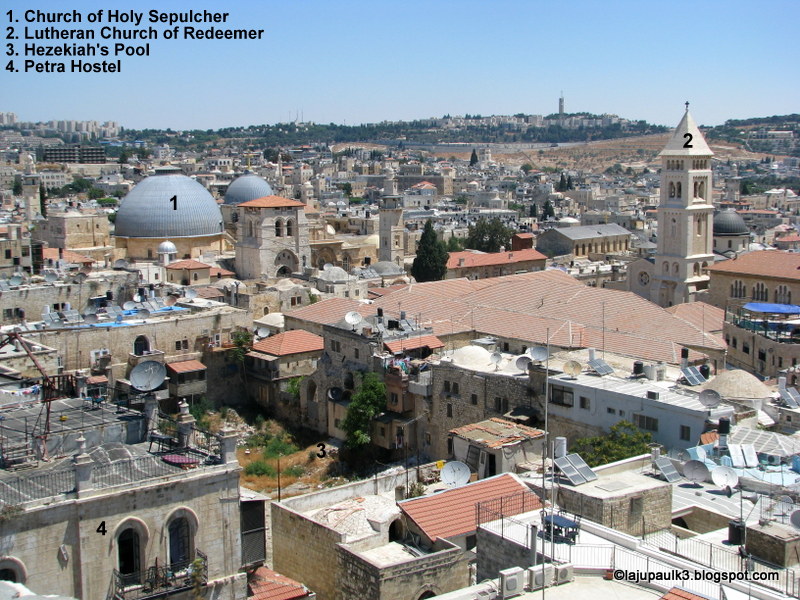 THROUGH THE LAND OF ISRAEL III: 8. Pool of Hezekiah/ Patriarch’s Pool ...