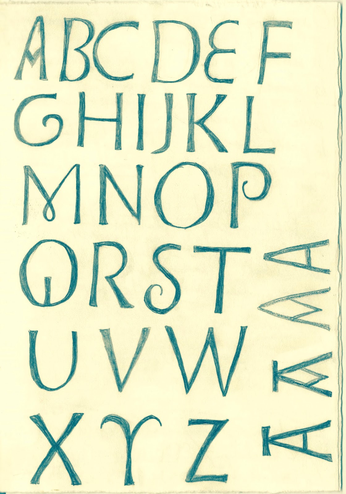 Art Craft Share: David Jones Lettering