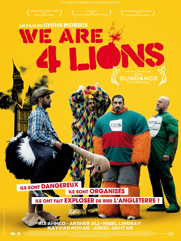 Les Glanés du Cinéma: WE ARE FOURS LIONS - Un humour explosif