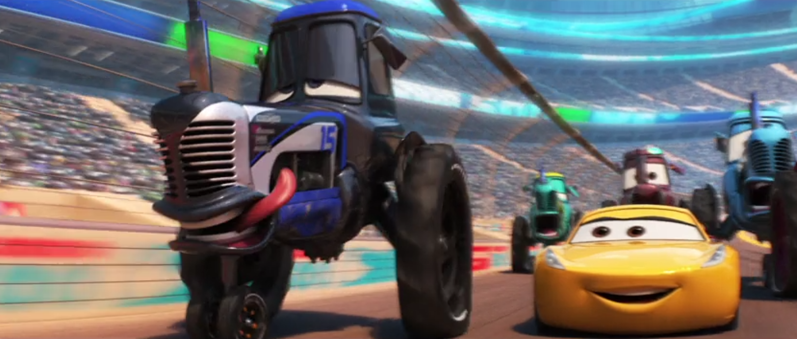 Dan the Pixar Fan: Cars 3: Easy Idle Racing Tractor