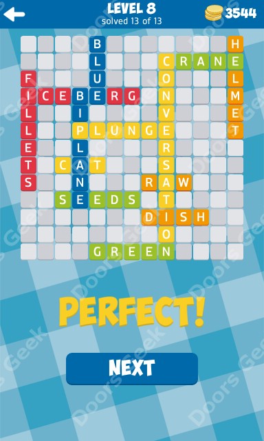 13 Word Connect Level 8 Answers ~ Doors Geek
