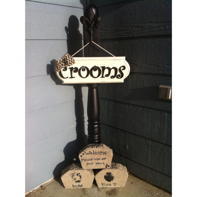 KatsKreativity: DIY sign post