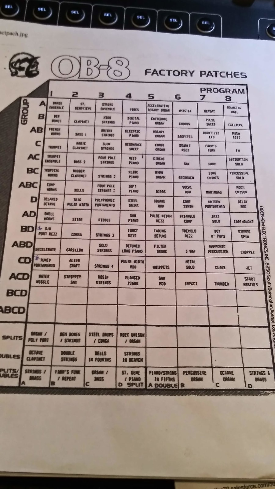 MATRIXSYNTH: Oberheim OB-8 Tutorial