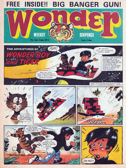 BLIMEY! The Blog of British Comics: Comic Oddities: WONDER (1968)