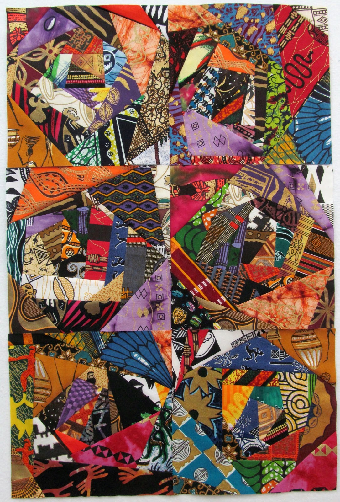 Exuberant Color : 6 blocks...........