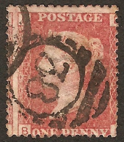 PENNY REDS STAMP SHOP: Rare Postmark on Penny Red sells for £22 on Ebay