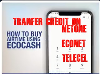 How to Transfer Airtime on Netone |Econet |Telecel - TeamZw