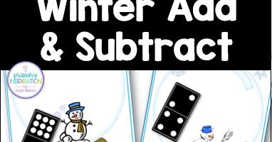 Primary Inspiration: Addition Facts - Snow Globe Freebie!
