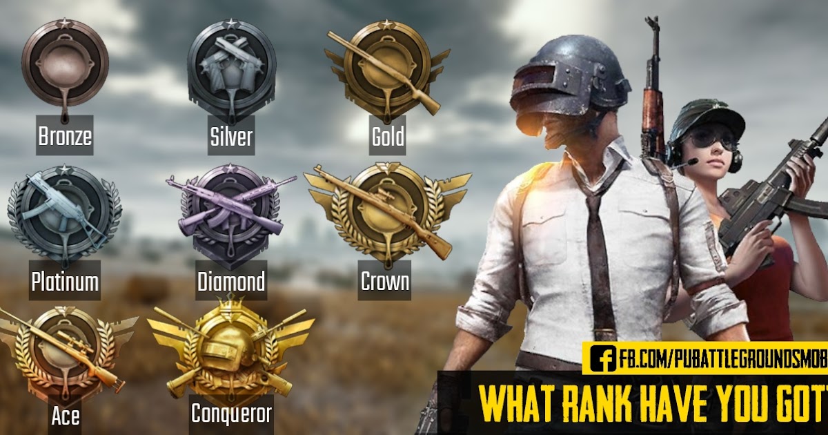 Urutan Rank/Pangkat PUBG Mobile Terbaru & Terlengkap 2018