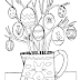 Kids Page: Easter - Egg Tree Coloring Pages