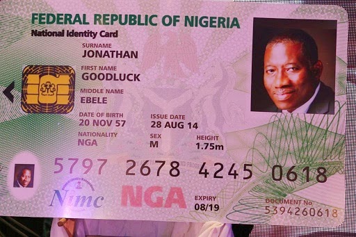 Nigerian National Identity ID Card Unveiled By President Jonathan In nigerian-national-identity-id-card-unveiled-by-president-jonathan-in