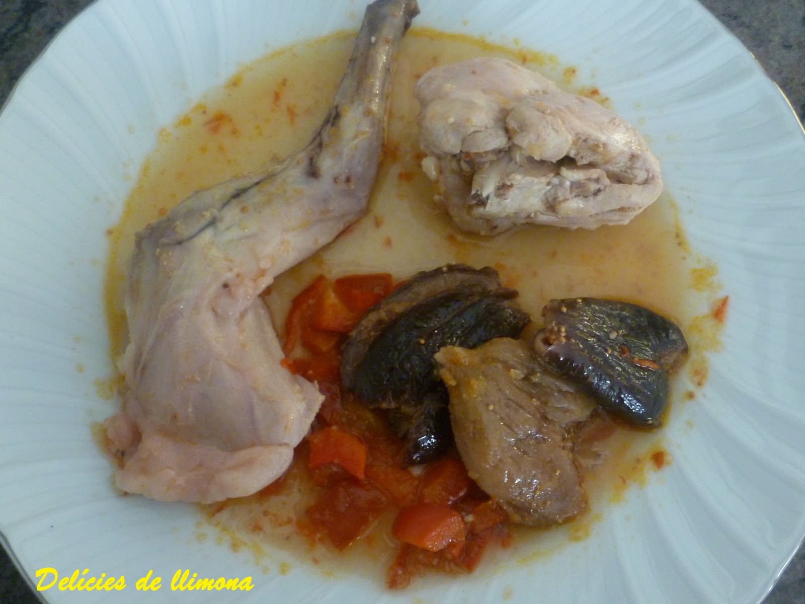 Delícies de llimona: Conill amb figues seques