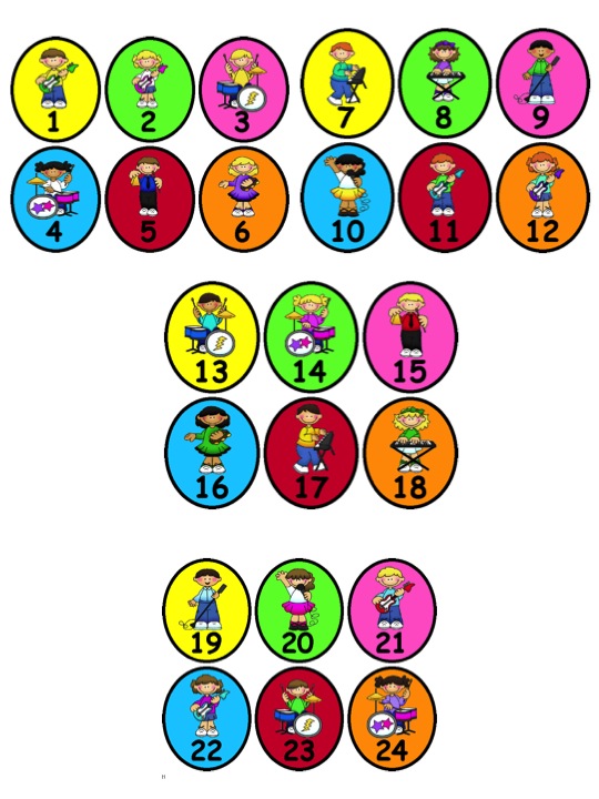 Mrs. Lisa's Pre-K Crew Rocks!: Rock Star Classroom Printables