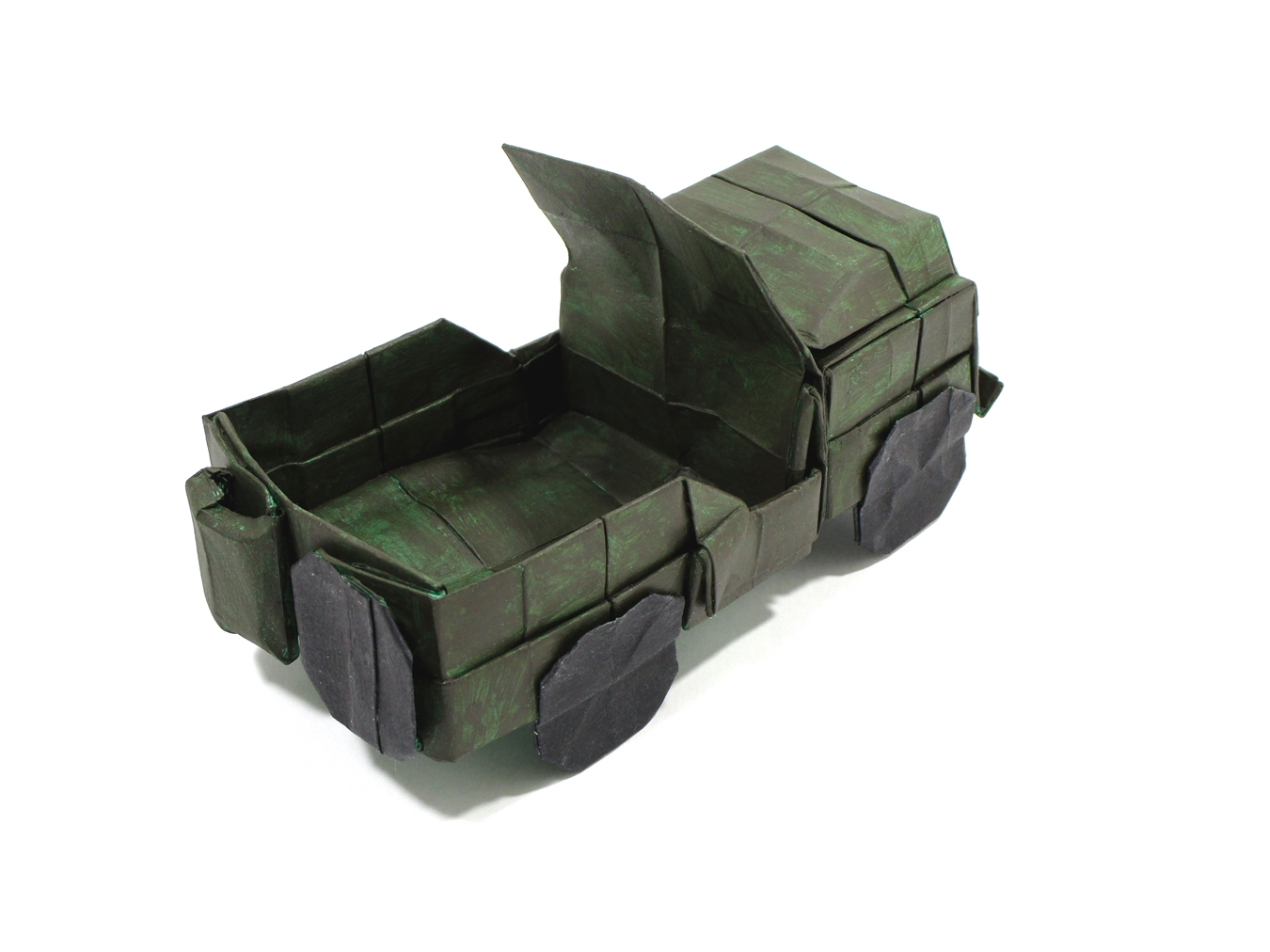 Mariano-Mi mundo el Origami: Jeep Willys M38A1