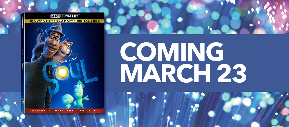 Pixar's 'Soul' Available to Purchase on 4K/Blu-ray/DVD/Digital March 23, 2021 | Pixar Post