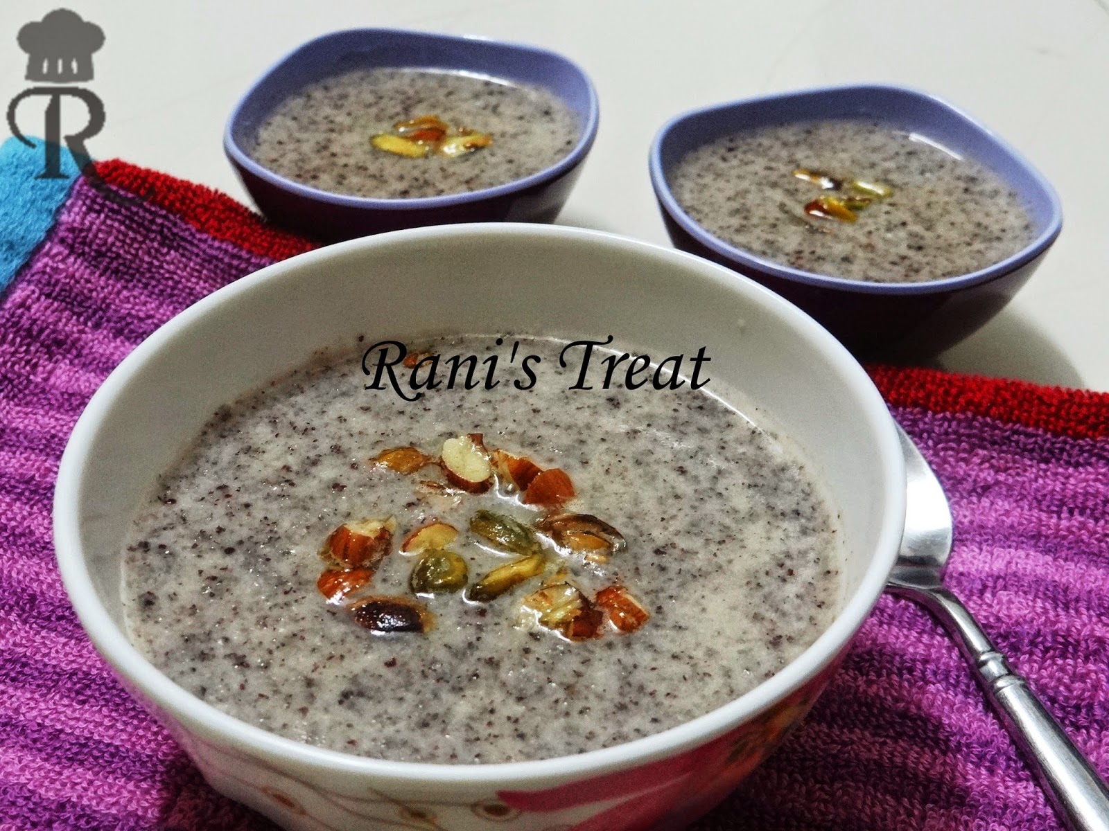 Rani's Treat: Finger Millet Flakes Kheer | Ragi Aval Payasam |Ragi Poha ...