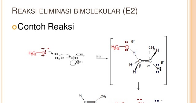 MEKANISME REAKSI ELIMINASI E2