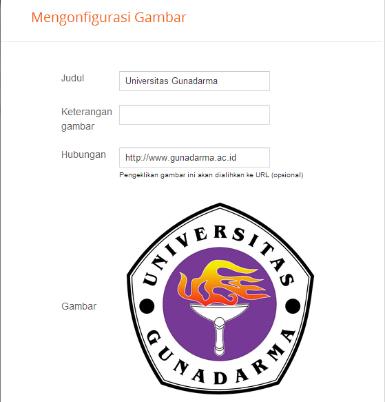 Cara Memasang Logo Gunadarma Di Blog Sendiri