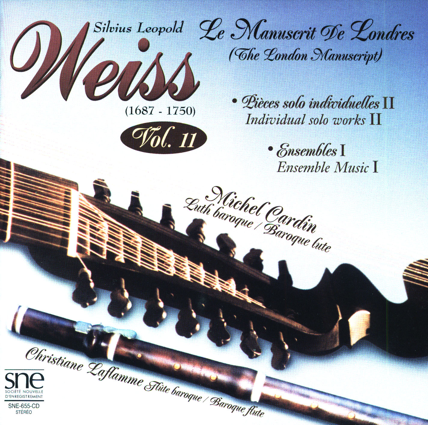 Weiss - Le Manuscrit de Londres (Michel Cardin - Lute) Vol. 11