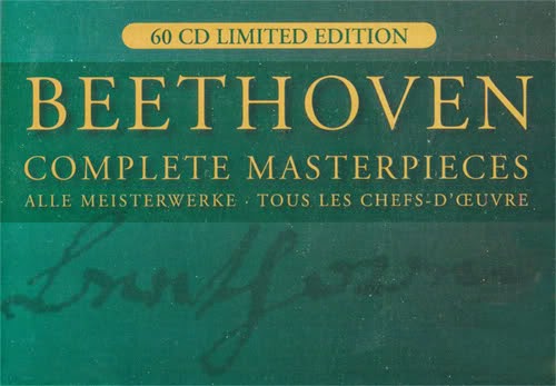 Mi Música Clásica: Beethoven - Complete Masterpieces [60 CD's Limited ...