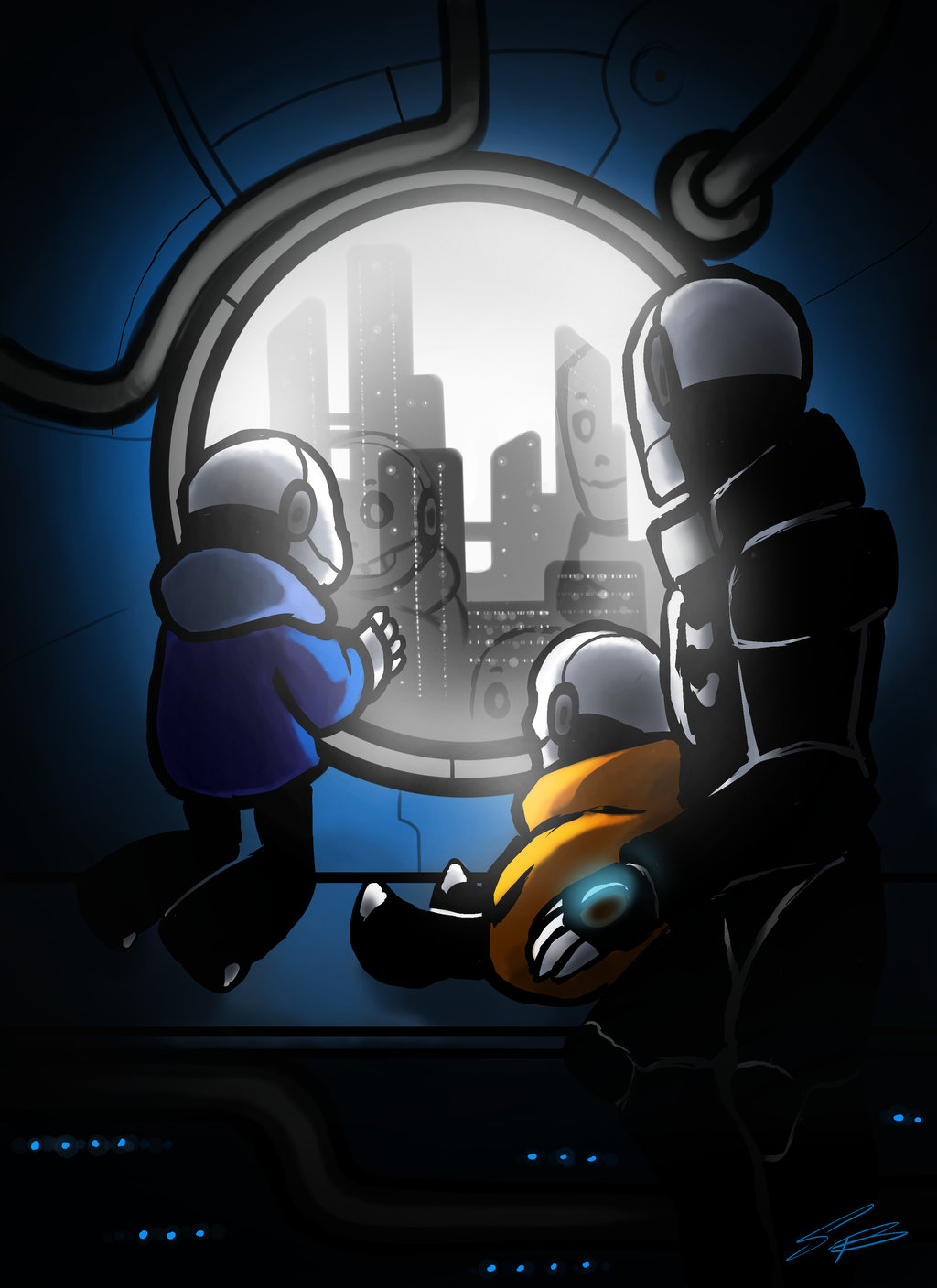 Undertale: AU - Cybertale ~ Handlarz Iluzji