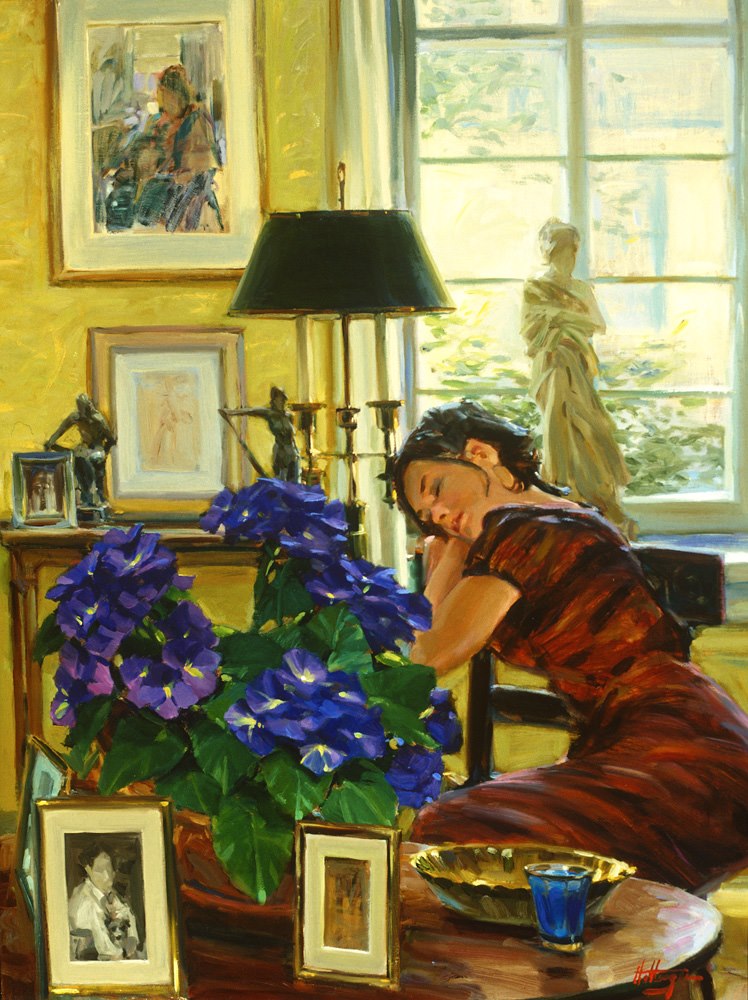 David HETTINGER part.2 | Catherine La Rose ~ The Poet of Painting