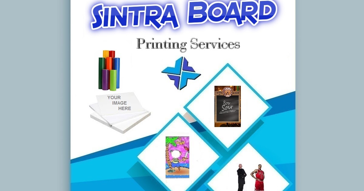 Sintra Board Printing Services | Printixels™ Philippines