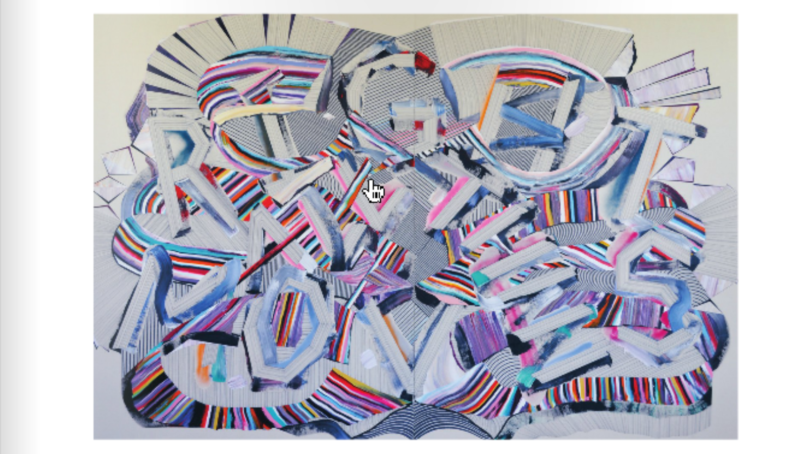 Living with Language: Painting with Words