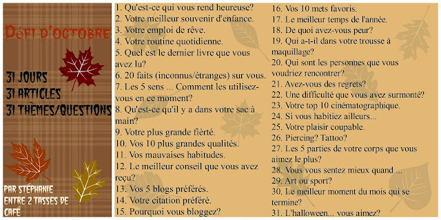 Bref... j'ai 30 ans...: *** en vrac n°9