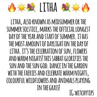 Blessed Litha, Happy Summer Solstice