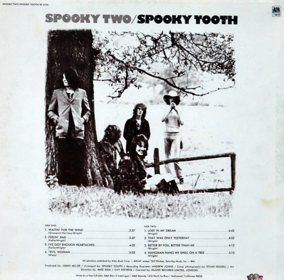 Classic Rock Covers Database: Spooky Tooth - Spooky Two (1969)