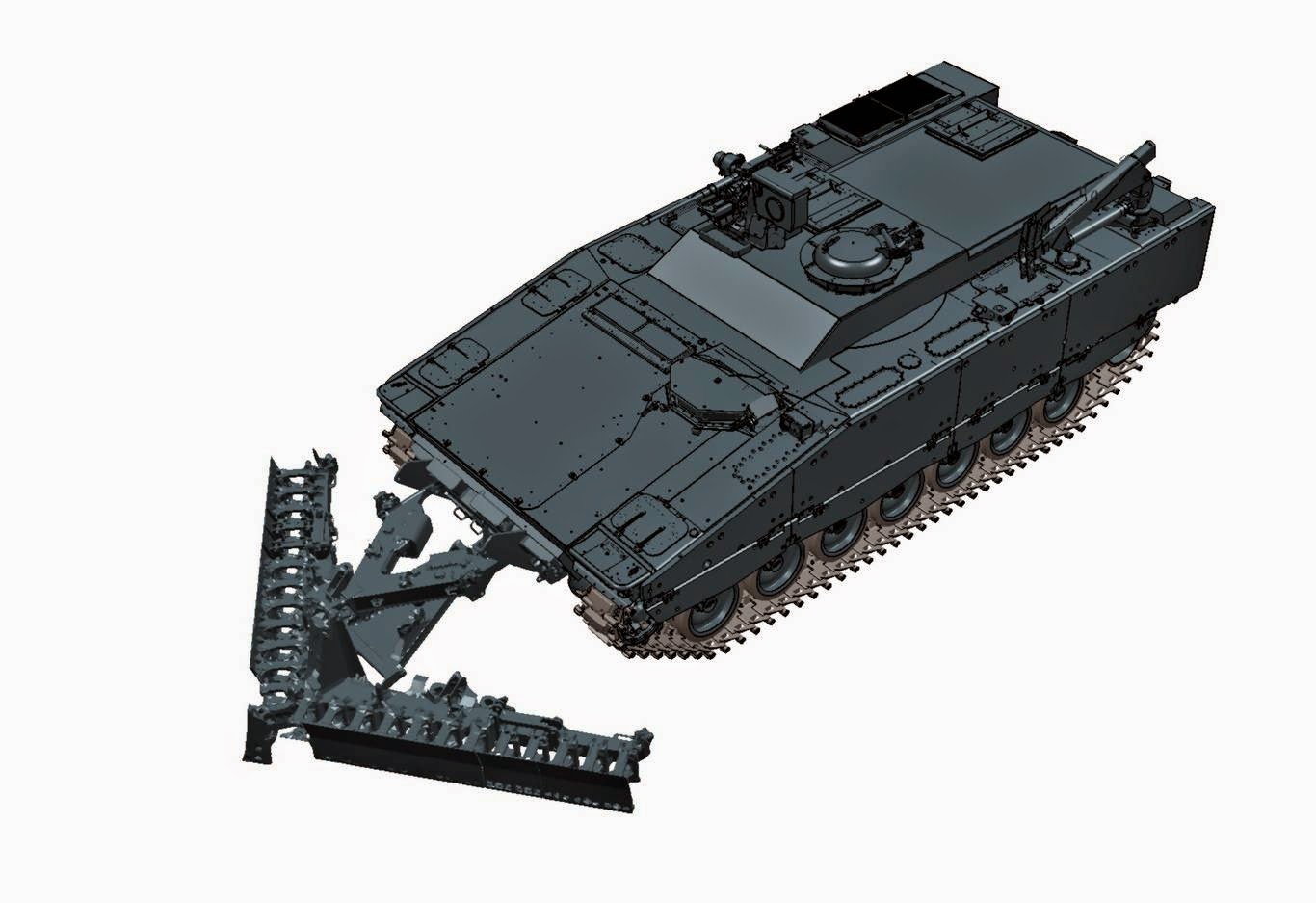 WARFARE TECHNOLOGY: CV90 Combat Engineering Vehicle