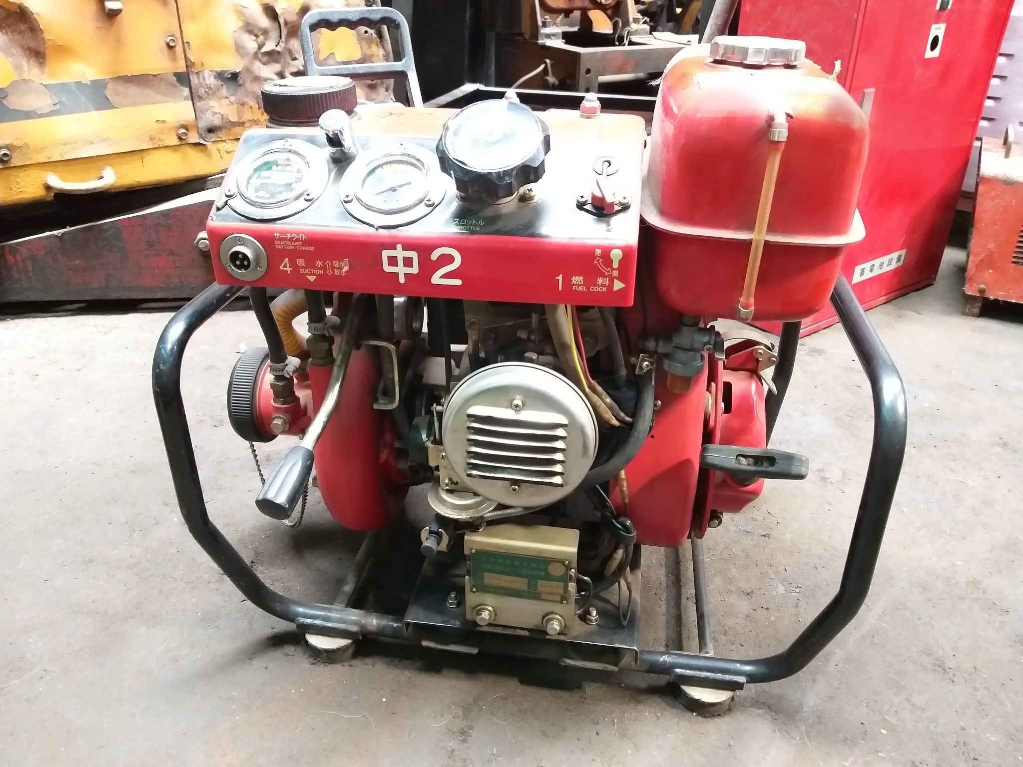 Products: Rabbit Firepump P381 Fire Fighting Pump from Japan