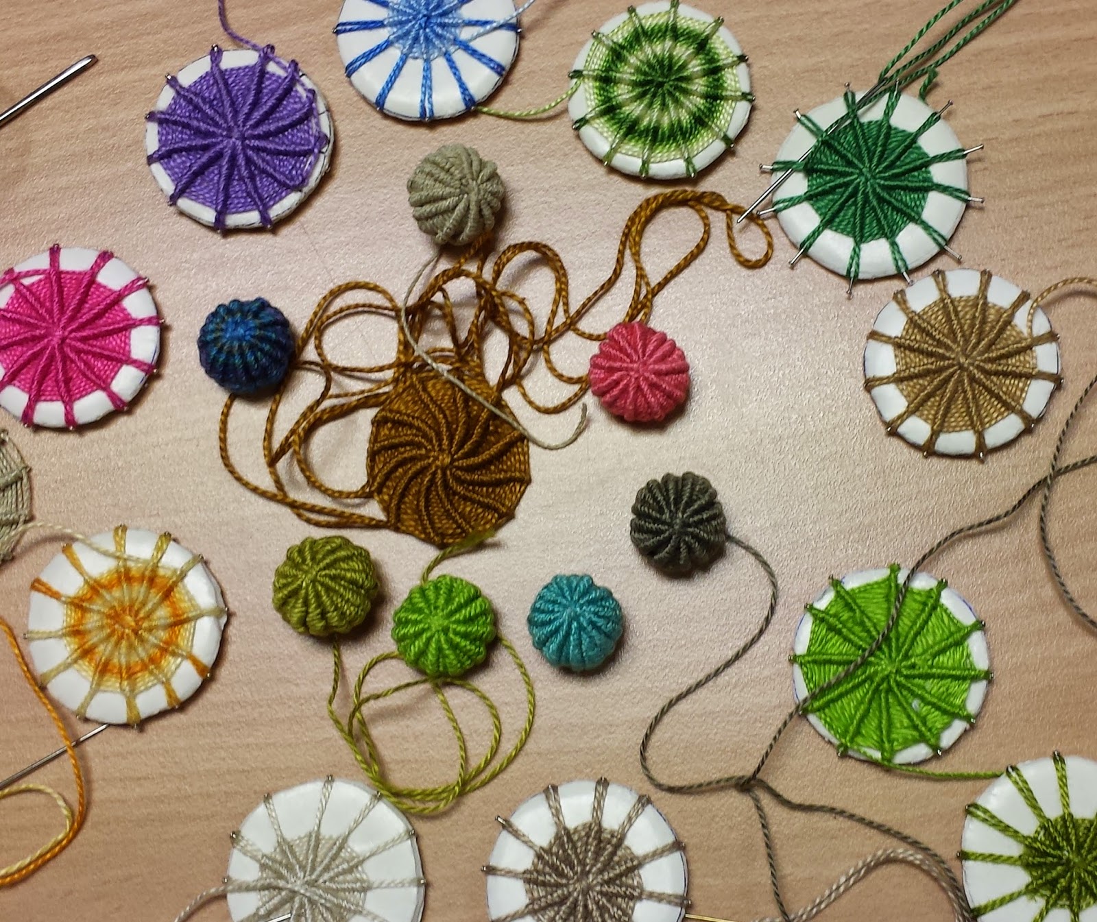 Halifax Embroiderers' Guild: April Meeting - Yorkshire Buttons ...