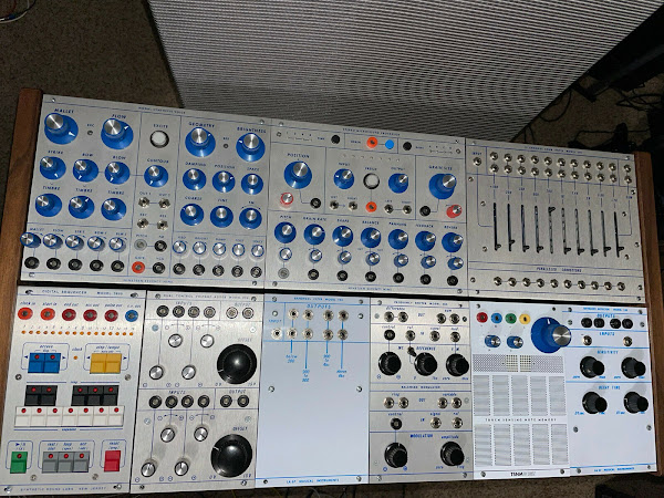 MATRIXSYNTH: Buchla Format Modular 4u Synthesizer Full System