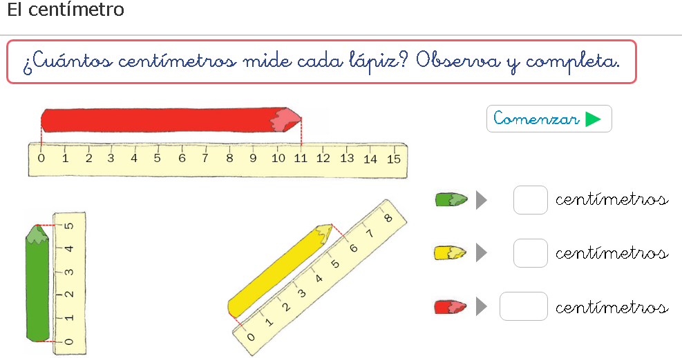 Blog de Ana Bastida : EL METRO Y EL CENTÍMETRO