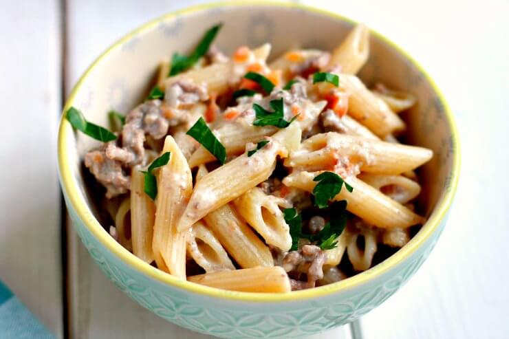 White Ragu Sauce For Pasta | A Cornish Food Blog | Jam and Clotted Cream