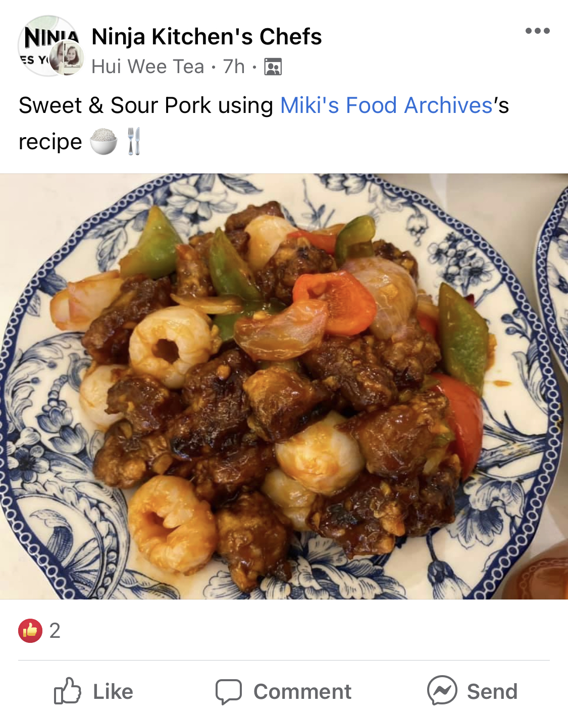 Miki's Food Archives : Lychee Sweet & Sour Pork 荔枝古老肉 【免油炸 - Air Fryer ...