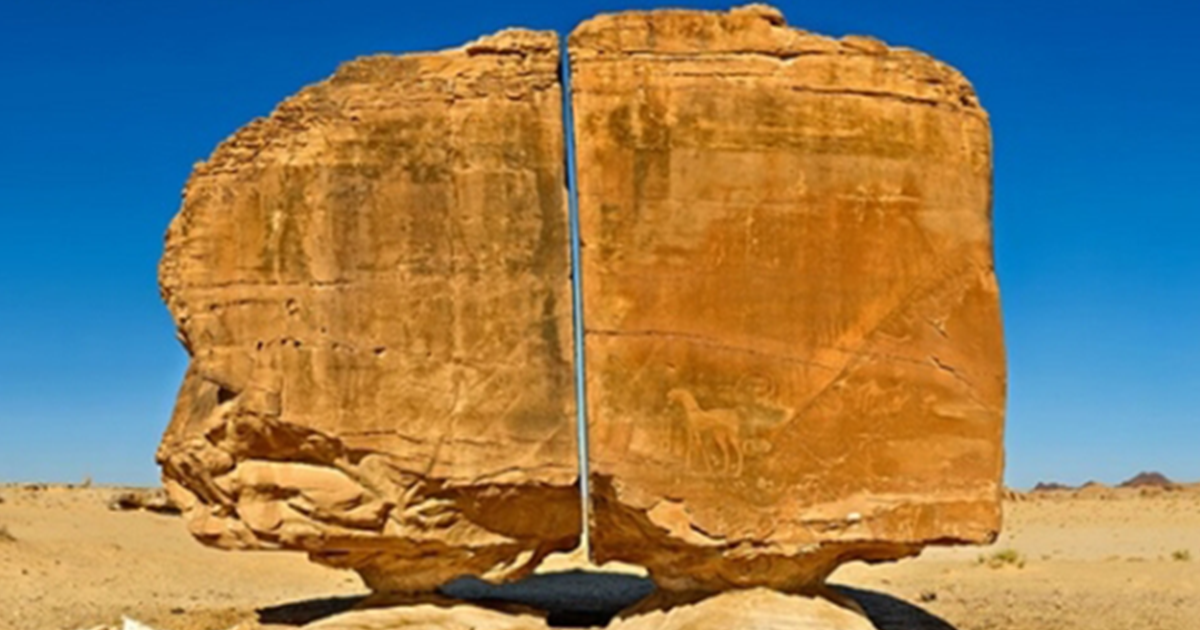 Strange Ancient Stone Cut in Half With Laser Precision Was Found in ...