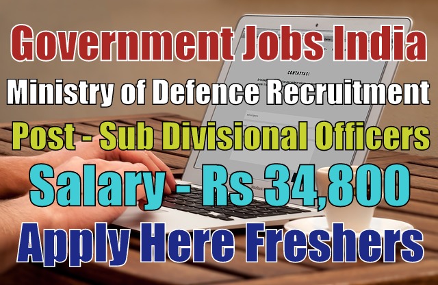 Ministry of Defence Recruitment 2019 for Officers Apply Here ...