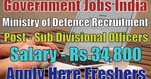 Ministry of Defence Recruitment 2019 for Officers Apply Here ...