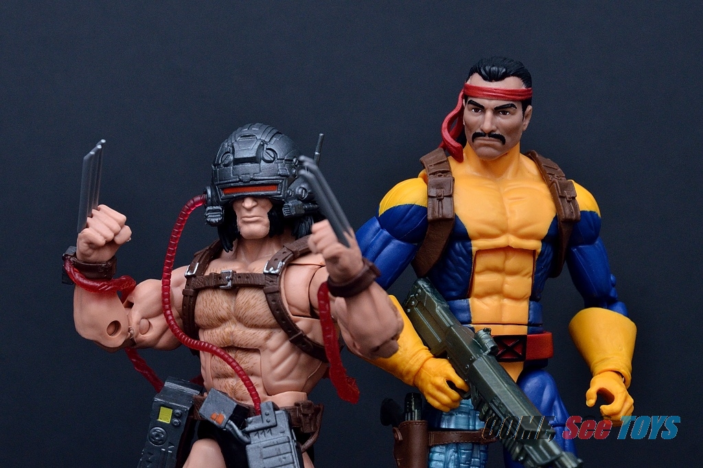Come, See Toys: Marvel Legends Series Forge & Weapon X (Caliban BAF)