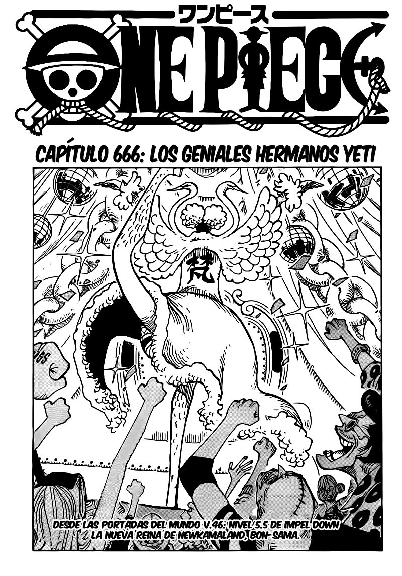 One Piece capítulo 666 PDF: Sekai no Tamashii 世界の魂